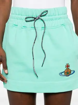 VIVIENNE WESTWOOD Orb-embroidered Miniskirt
