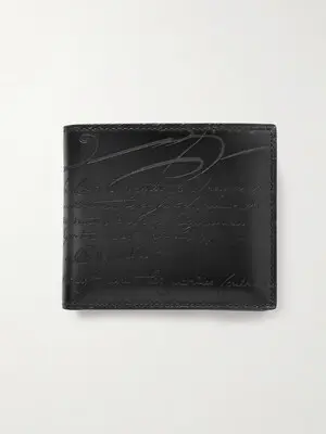Berluti Debossed Logo Wallets