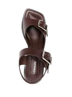 LEMAIRE 80mm Leather Sandals