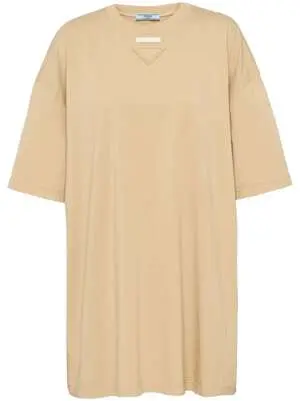 Prada Triangle-logo Cotton T-shirt