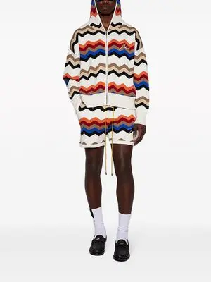 Rhude Cyril Intarsia-knit Shorts