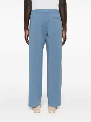 Canali Drawstring-waist Trousers - Blue