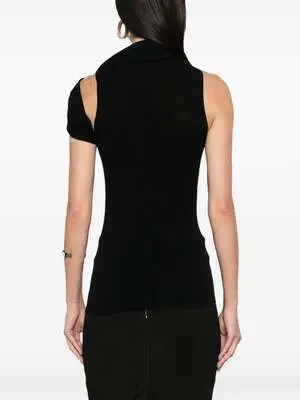 Rick Owens High-neck Knitted Top