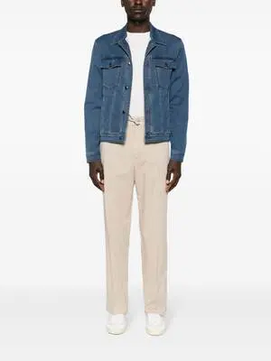 Canali Straight-leg Trousers - Neutrals