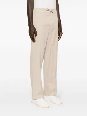 Canali Straight-leg Trousers - Neutrals
