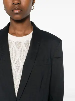 Theory Shawl-lapel Single-breasted Blazer