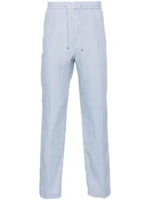 Canali Mid Rise Pants For Men
