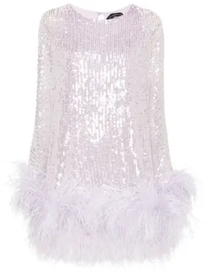 TALLER MARMO Sequinned Minidress