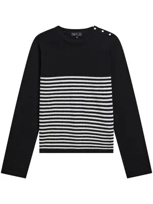 AGNÈS B. Marvin Striped Jumper