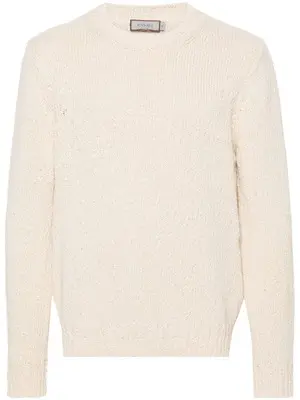 Canali Cotton Jumper - Neutrals