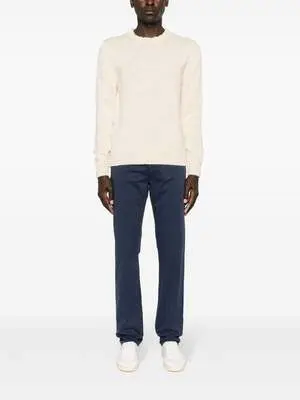 Canali Cotton Jumper - Neutrals