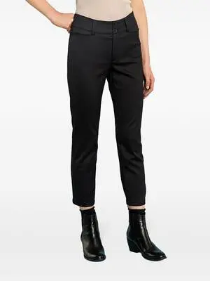 AGNES B. Neo Satin Capri Trousers