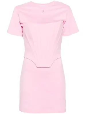 Giuseppe Di Morabito Corset-insert T-shirt Dress