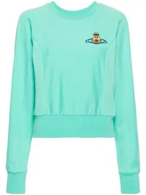 Vivienne Westwood Drop Shoulder Sweatshirts Hoodies For Women