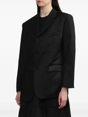 Comme Des Garçons Notched-lapel Single-breasted Blazer