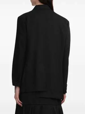 Comme Des Garçons Notched-lapel Single-breasted Blazer