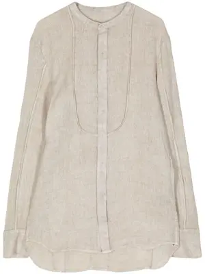 Masnada Linen Longline Shirt