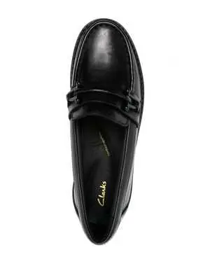 Clarks Orianna Bit Leather Loafers