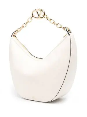 Valentino Garavani Vlogo Signature Shoulder Bag - Neutrals