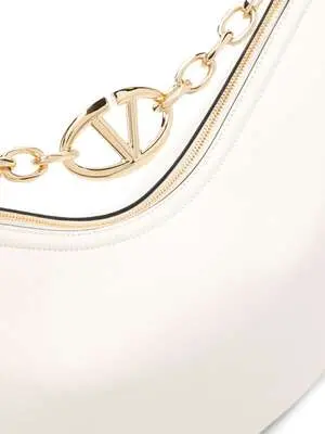 Valentino Garavani Vlogo Signature Shoulder Bag - Neutrals