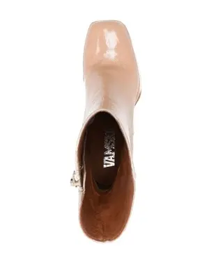 VAMSKO 90mm Doris Patent Leather Boots