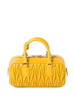 Miu Miu Arcadie Matelassé Leather Bag