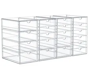 SORBUS 20-drawer Acrylic Organizer For Makeup - One-color