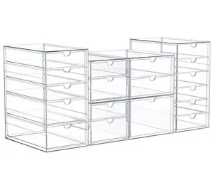 SORBUS 18-drawer Acrylic Organizer For Makeup - One-color