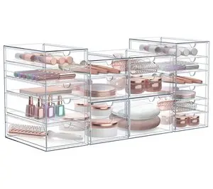 SORBUS 18-drawer Acrylic Organizer For Makeup