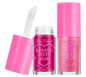 TOO FACED Kissing Jelly Lip Oil Gloss Set One-color
