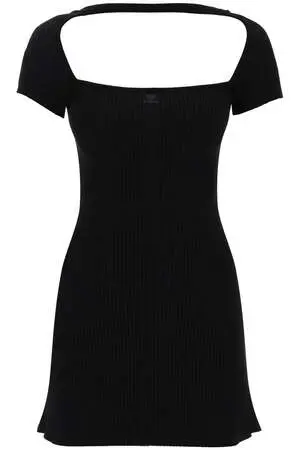 COURREGES Courrèges Mini Hyperbole Dress - Nero