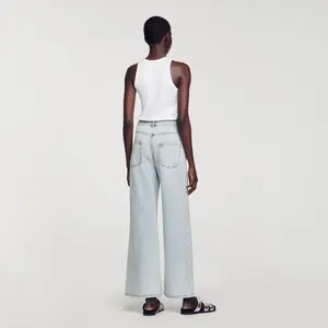 Sandro Rhinestone-embellished Jeans