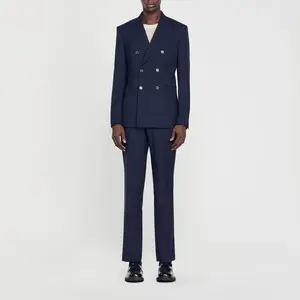Sandro Double-breasted Suit Jacket