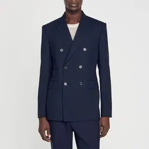 Sandro Double-breasted Suit Jacket
