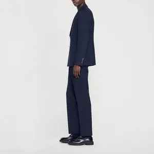 Sandro Double-breasted Suit Jacket