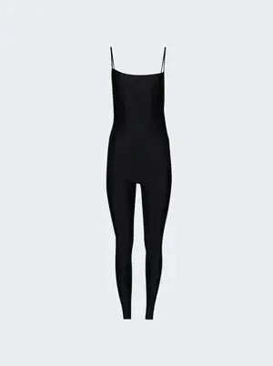 Balenciaga Sporty B Activewear Bodysuit - Black