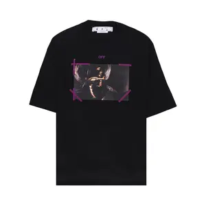 Off-White Arrow Caravaggio Mercy Tee - Black