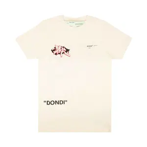 Off-White Graffiti Logo Print T-shirt