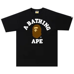 A BATHING APE College Tee - Black