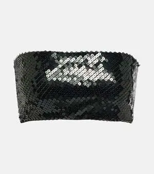 Rick Owens Sequined Bandeau Top