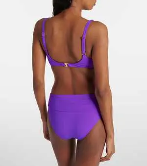 Melissa Odabash Bel Air Bikini Top - Purple