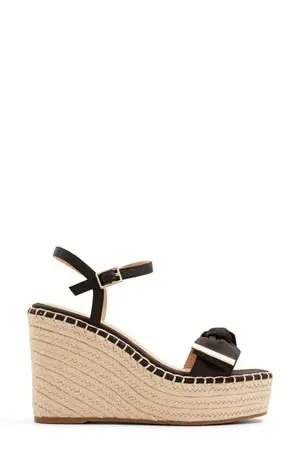 Ted Baker London Gia Espadrille Platform Sandals - Black