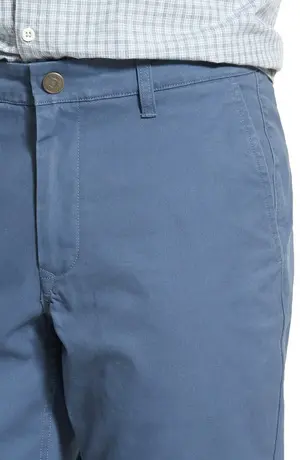Bonobos Straight Fit Washed Chinos - Blue