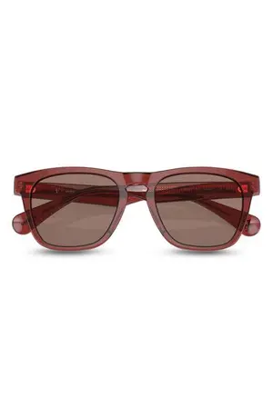 Oliver Spencer Oliver Peoples X Roger Federer Pillow Sunglasses Dark Red