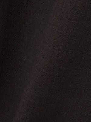Bottega Veneta Cotton-blend Crepe Vest - Brown