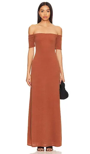 Off Shoulder Maxi Evening Dresses