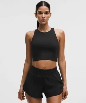 Lululemon Swift Speed Cropped Tank Top - Black