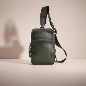 COACH Gotham Sling Pack 13 Amazon Green
