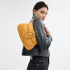 COACH Soho Flap Bag In Regenerative Leather