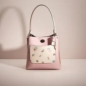 COACH Upcrafted Charlie Bucket Bag In Colorblock - Pewter/aurora Multi